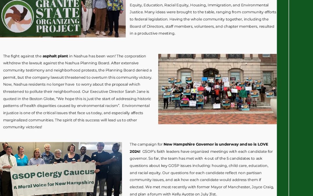 GSOP Summer 2024 Newsletter | GSOP